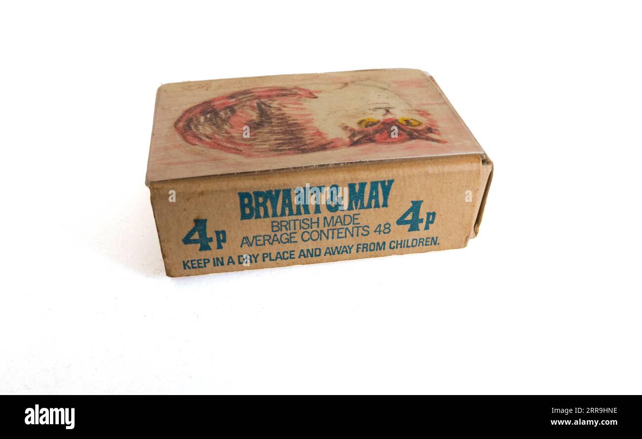 Bryant & May box of matches Stock Photo - Alamy