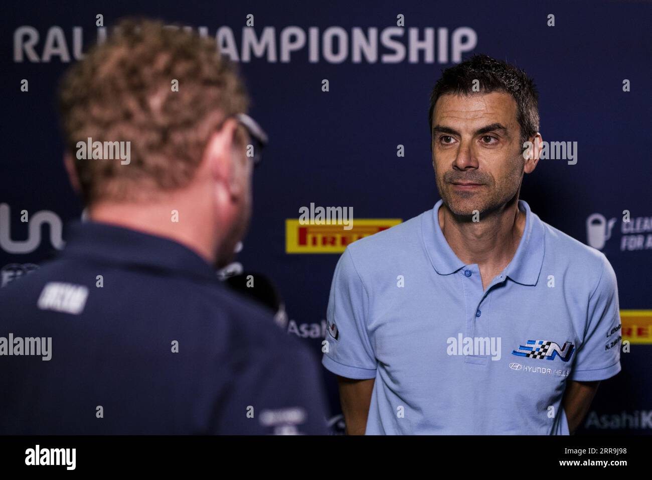 Lambros ATHANASOULAS (GRC), HYUNDAI i20 N, RC2, Rally2, portrait during ...