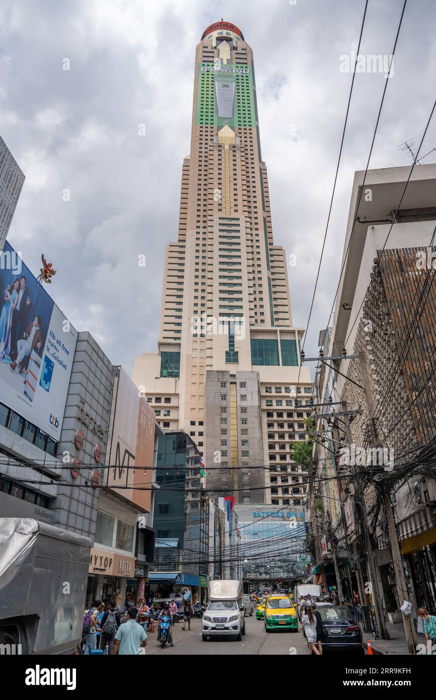 The Baiyoke Tower of Bangkok in Thailand Asia Stock Photo - Alamy