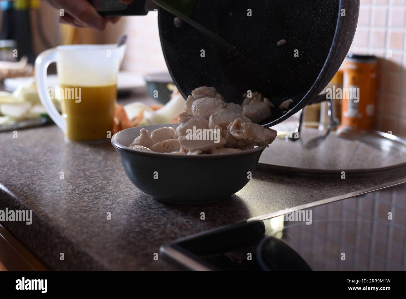 Cooking mushrooms tasty seasoning hi-res stock photography and images ...
