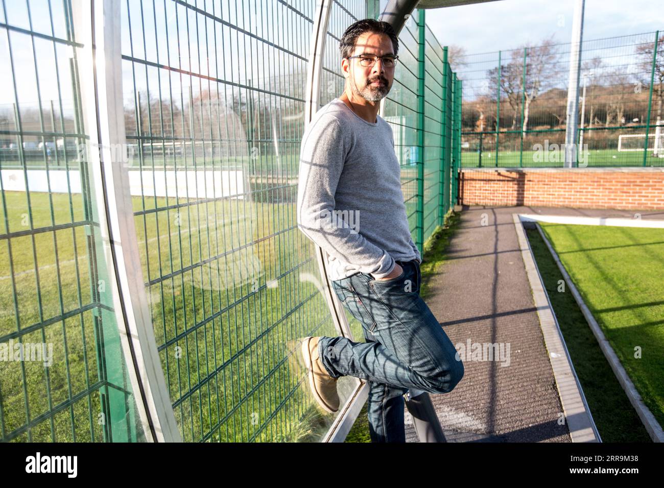 Football manager David Wagner photographed in Huddersfield in 2016 ...