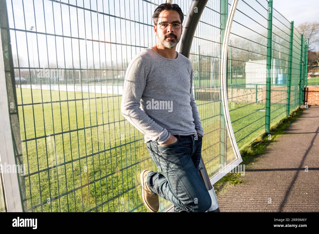 Football manager David Wagner photographed in Huddersfield in 2016 ...