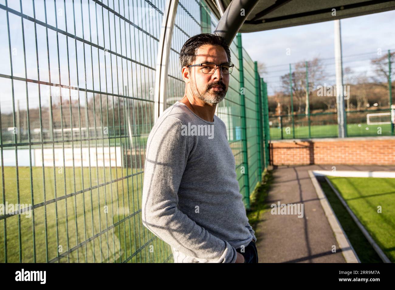 Football manager David Wagner photographed in Huddersfield in 2016 ...