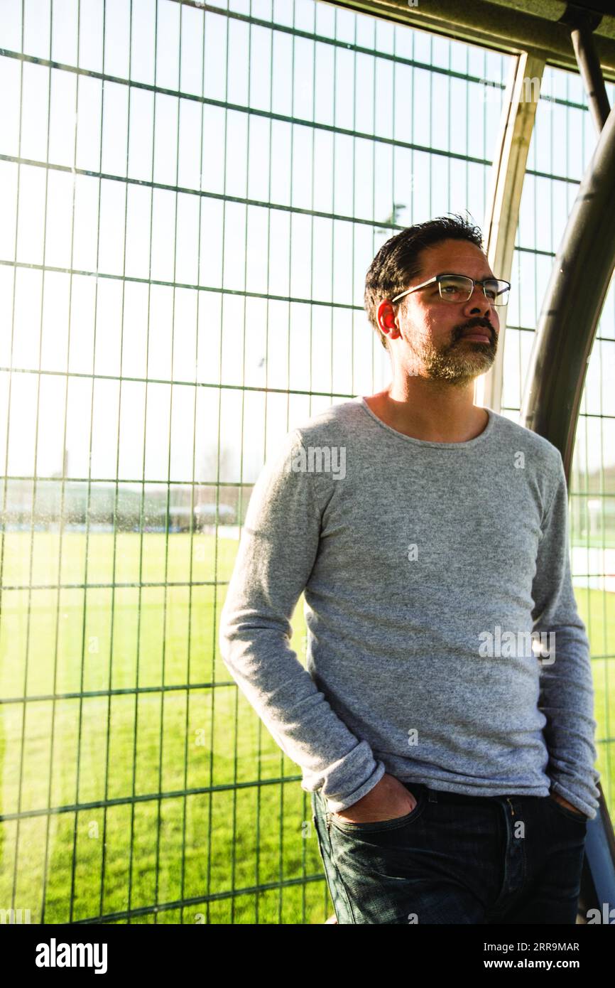 Football manager David Wagner photographed in Huddersfield in 2016 ...