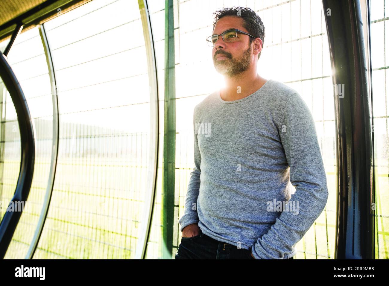 Football manager David Wagner photographed in Huddersfield in 2016 ...