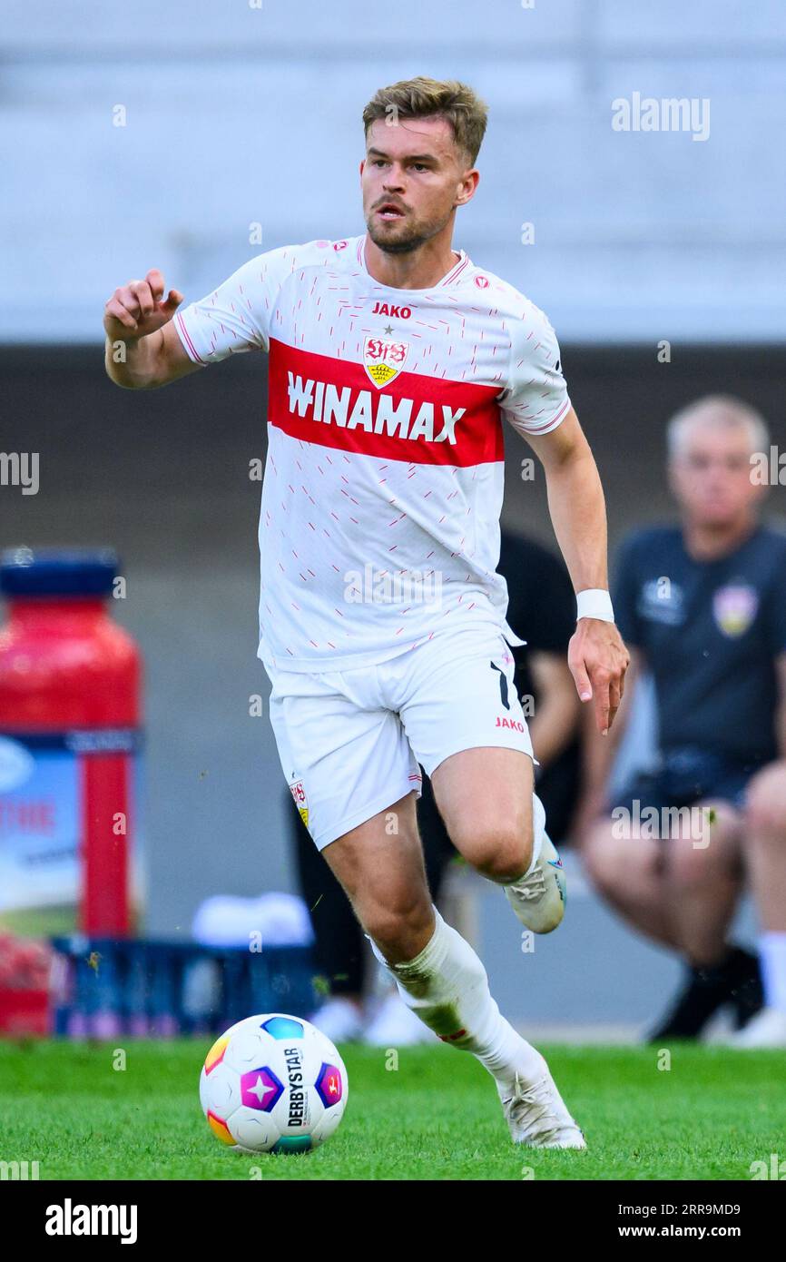 02 September 2023, Baden-Württemberg, Stuttgart: Soccer: Bundesliga ...