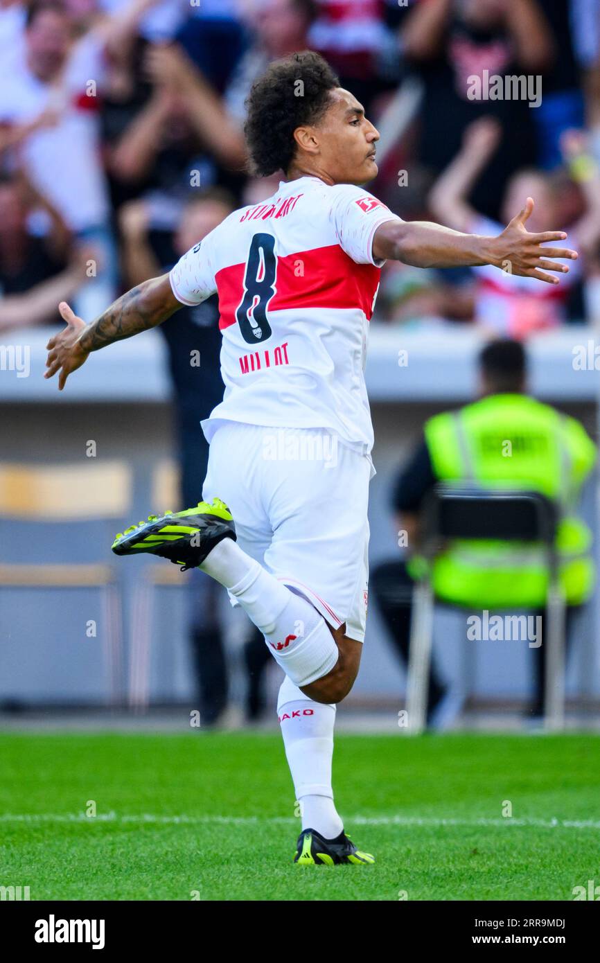02 September 2023, Baden-Württemberg, Stuttgart: Soccer: Bundesliga ...