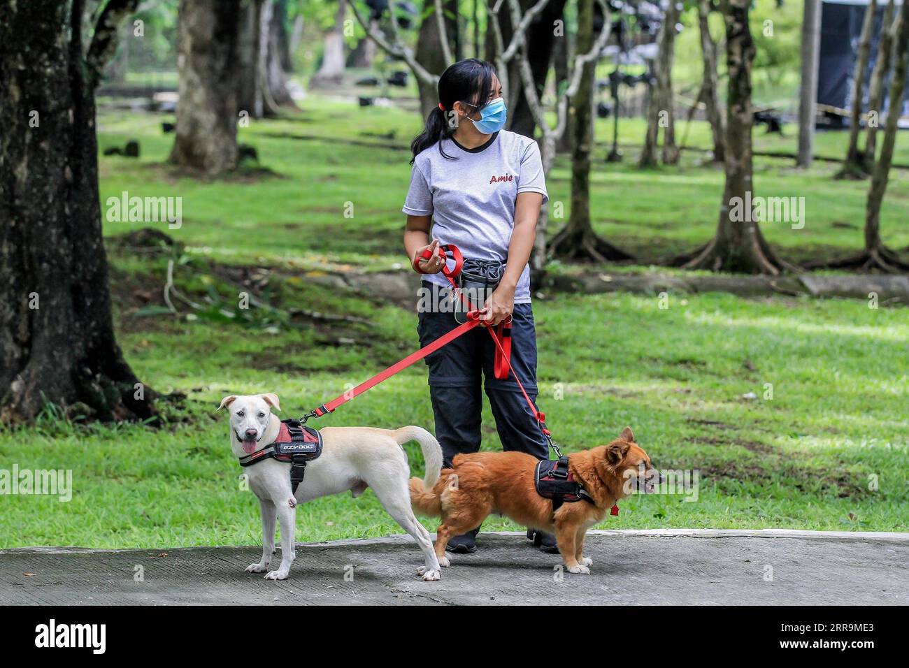 210623 -- MANILA, June 23, 2021 -- A member of the University of the ...