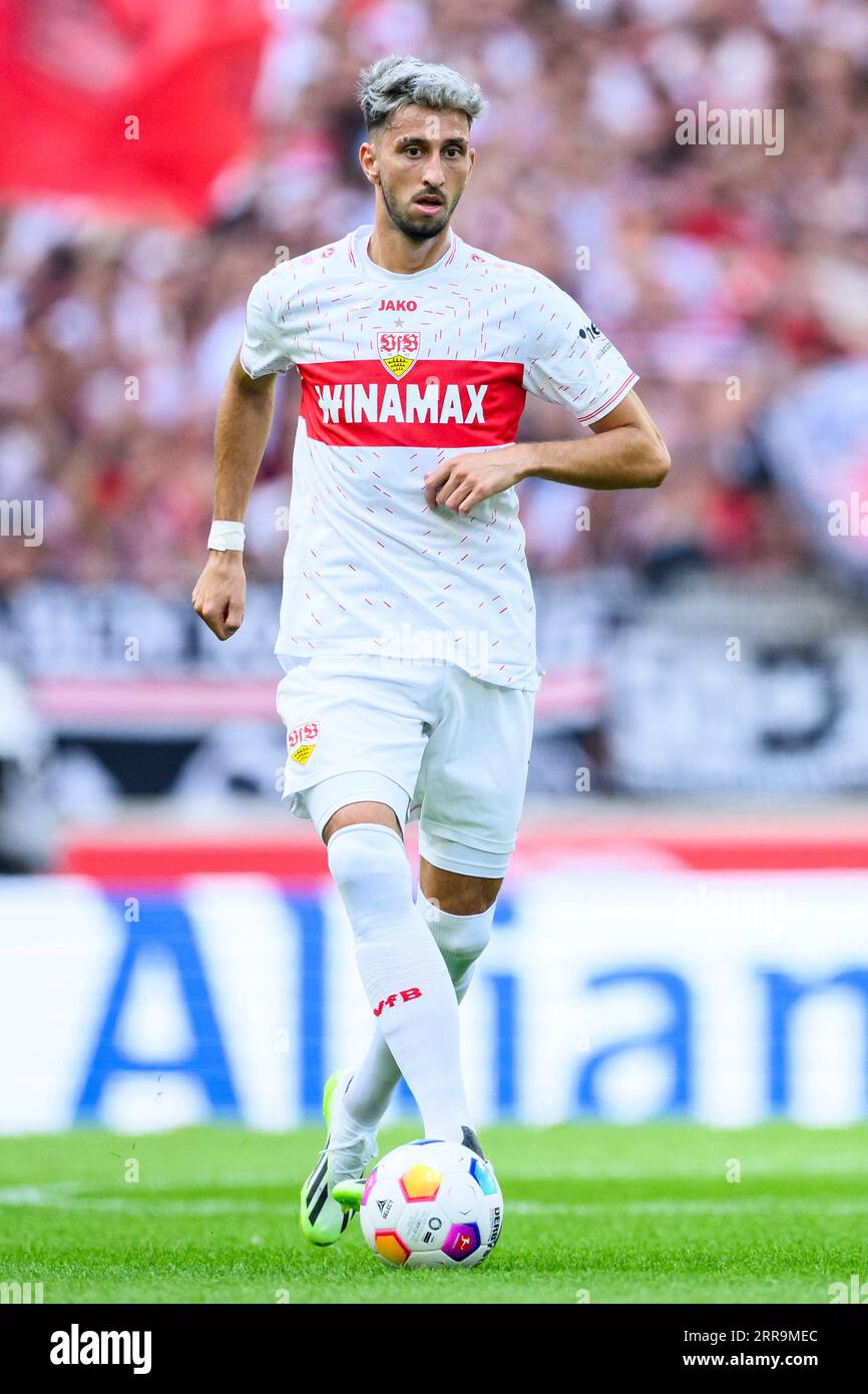 02 September 2023, Baden-Württemberg, Stuttgart: Soccer: Bundesliga ...