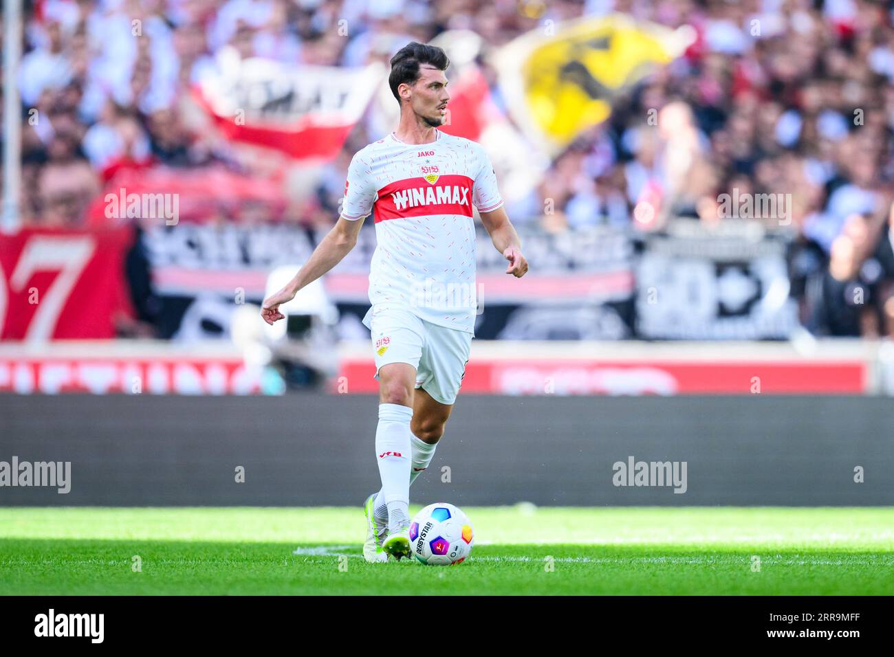 02 September 2023, Baden-Württemberg, Stuttgart: Soccer: Bundesliga ...