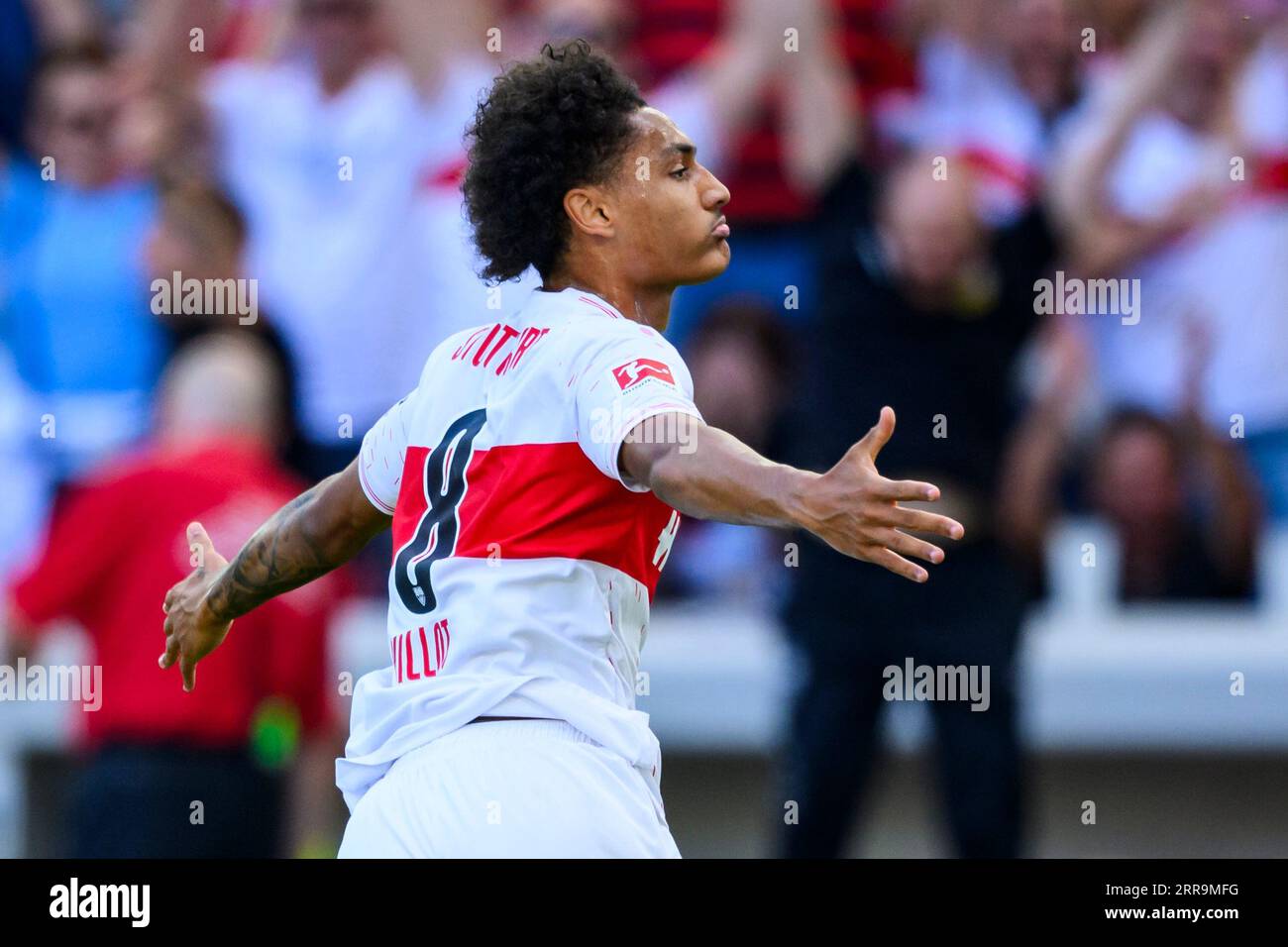 02 September 2023, Baden-Württemberg, Stuttgart: Soccer: Bundesliga ...