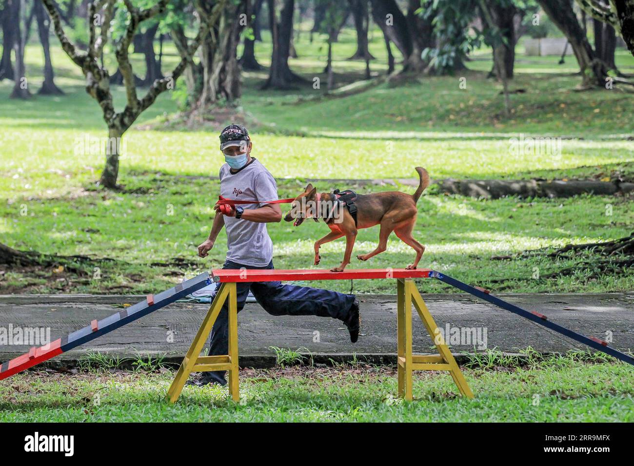 210623 -- MANILA, June 23, 2021 -- A member of the University of the ...