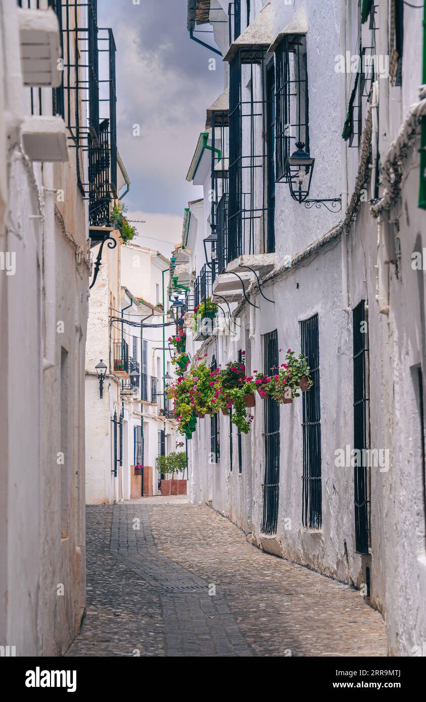 White village priego de cordoba hi-res stock photography and images - Alamy