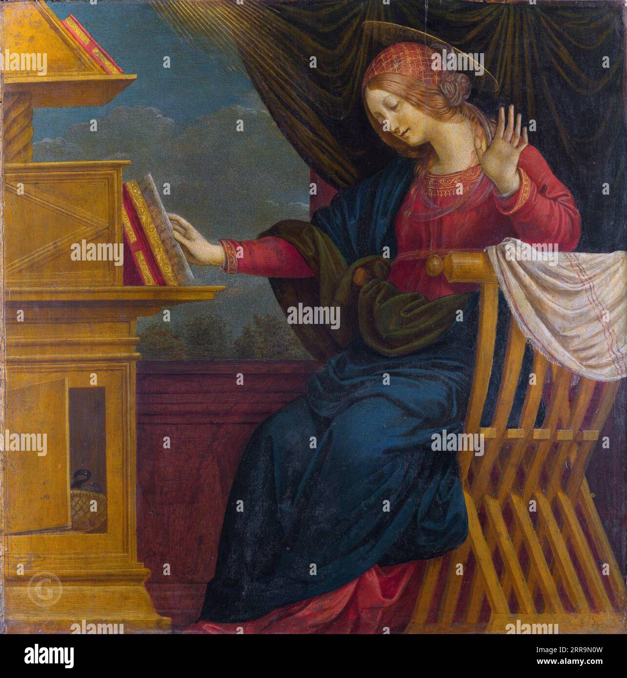 National Gallery UK – Gaudenzio Ferrari - The Annunciation - The Virgin ...