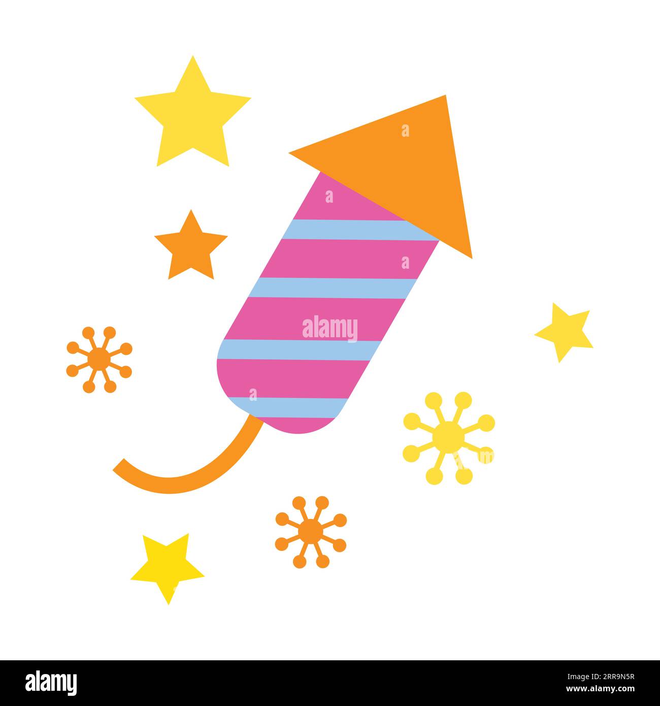Firework cracker icon party Stock Vector Images - Alamy