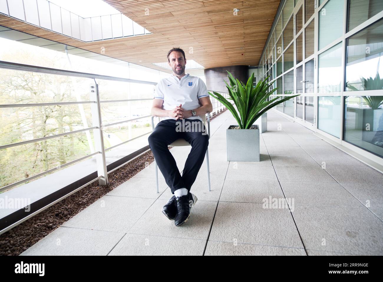 England football manager Gareth Southgate photographed at St.George's ...