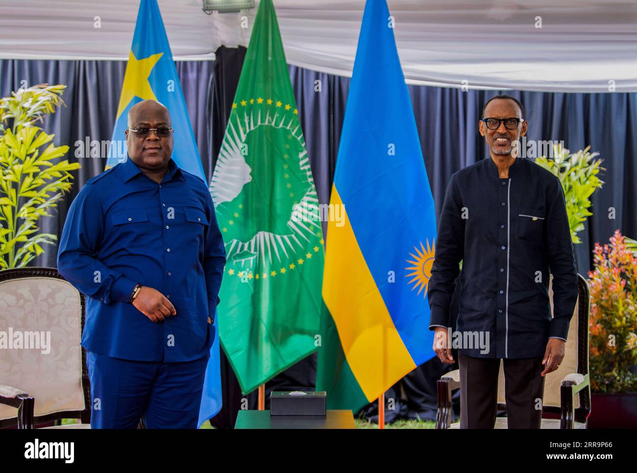 Félix tshisekedi paul kagame hi-res stock photography and images - Alamy