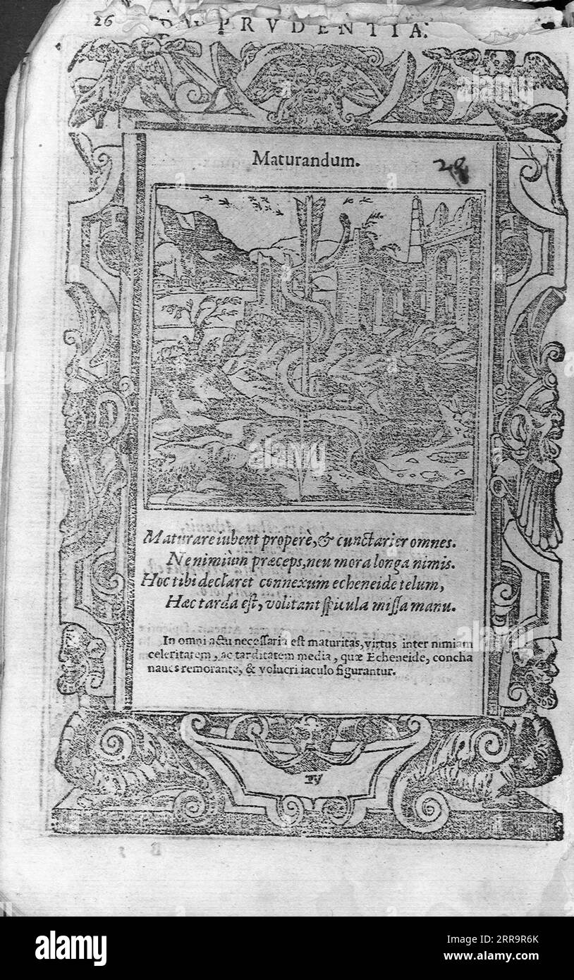 Emblemata Black and White Stock Photos & Images - Alamy