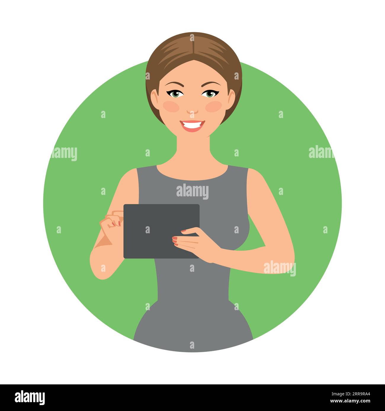 Girl in sleeveless dress vector Stock Vector Image & Art - Alamy Girl in sleeveless dress vector Stock Vector Image & Art - Alamy