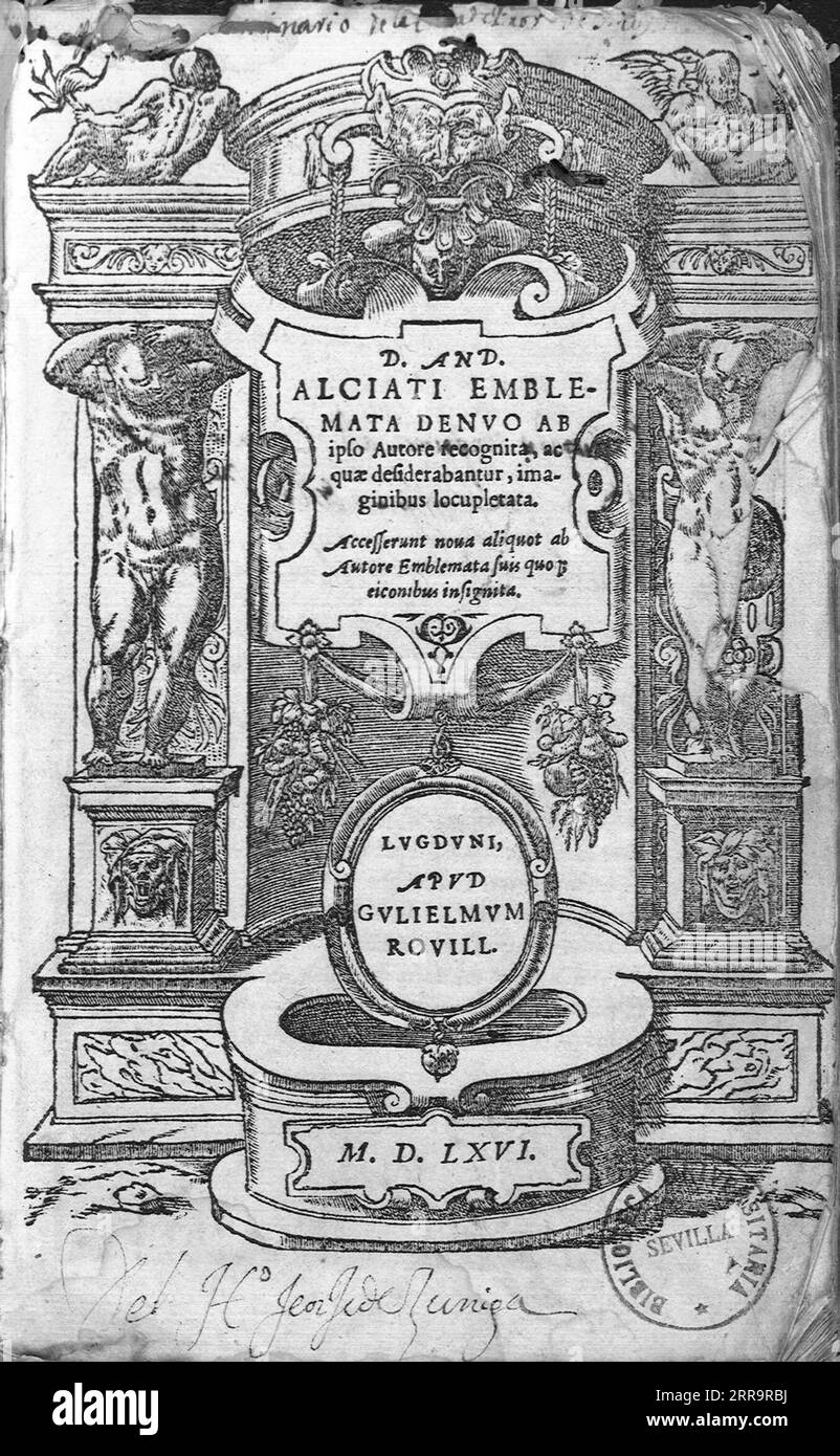 Emblemata Black and White Stock Photos & Images - Alamy