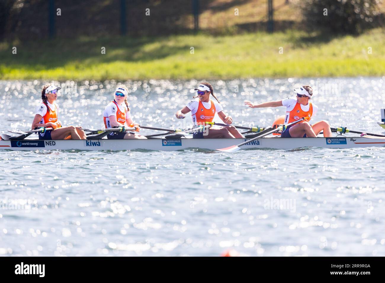 Belgrade, Serbia . September 7, 2023. Roos de Jong, Tessa Dullemans ...