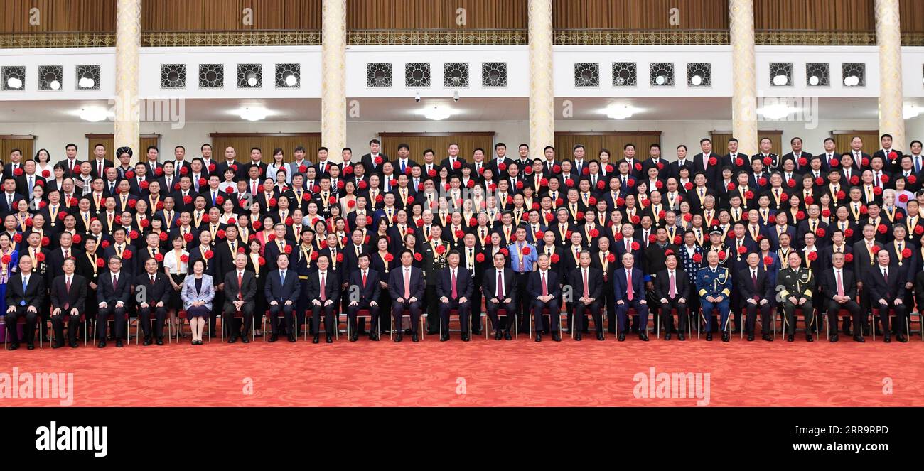 210629 -- BEIJING, June 29, 2021 -- Chinese President Xi Jinping, also ...