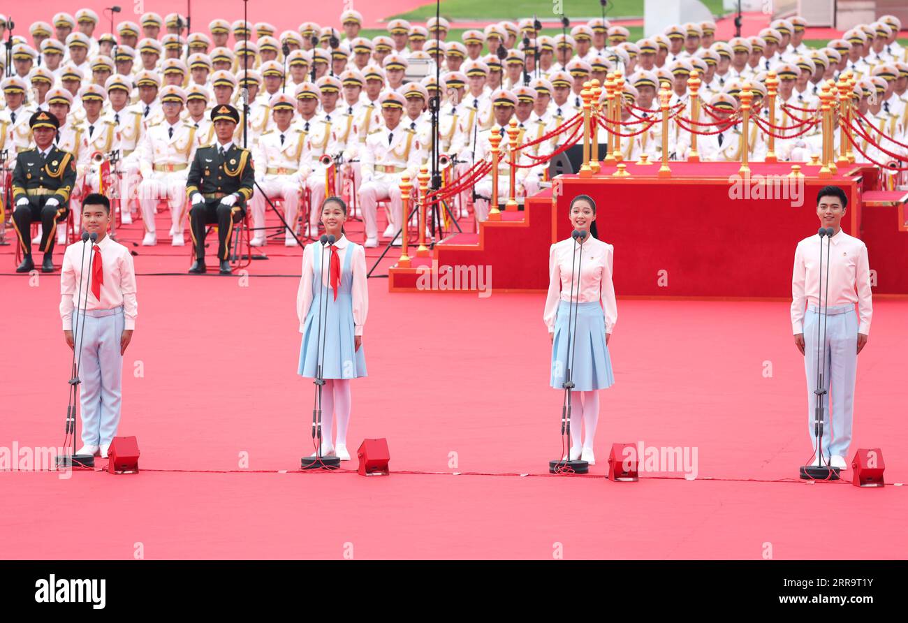 210701 -- BEIJING, July 1, 2021 -- Representatives of the Chinese ...