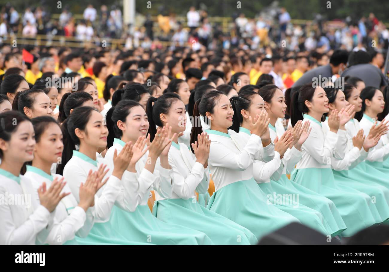 210701 -- BEIJING, July 1, 2021 -- A ceremony marking the centenary of ...