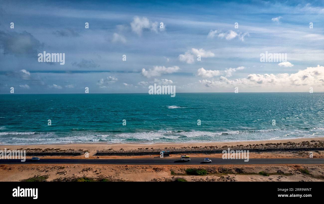 Arichal Munai, a Coastal lookout marking the end point of the Indian ...