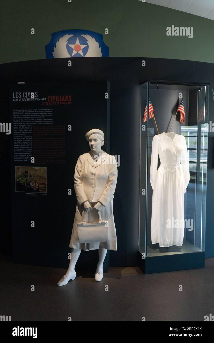 The Airborne Museum in Sainte-Mère-Église, France Stock Photo - Alamy