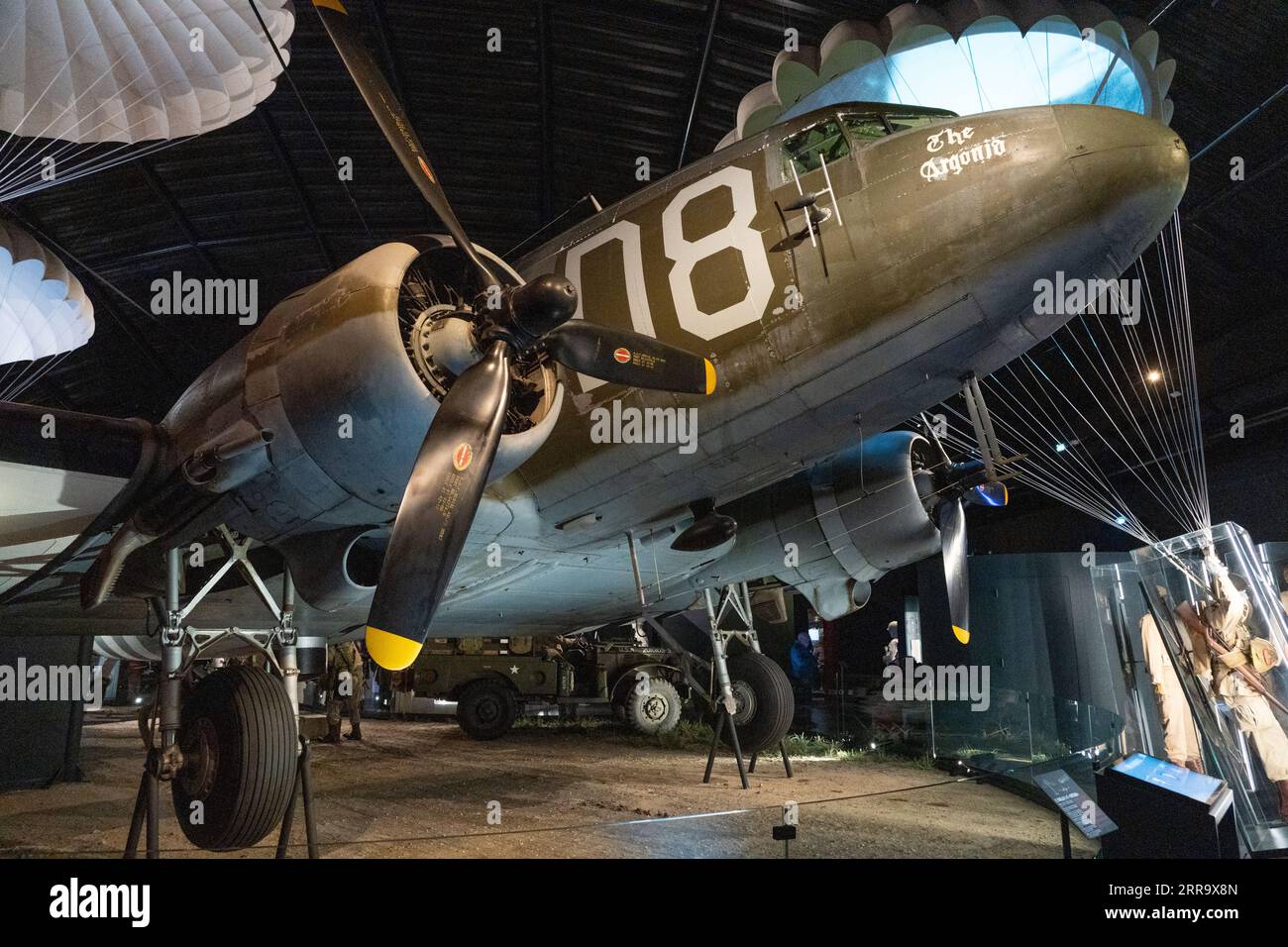 The Airborne Museum in Sainte-Mère-Église, France Stock Photo - Alamy