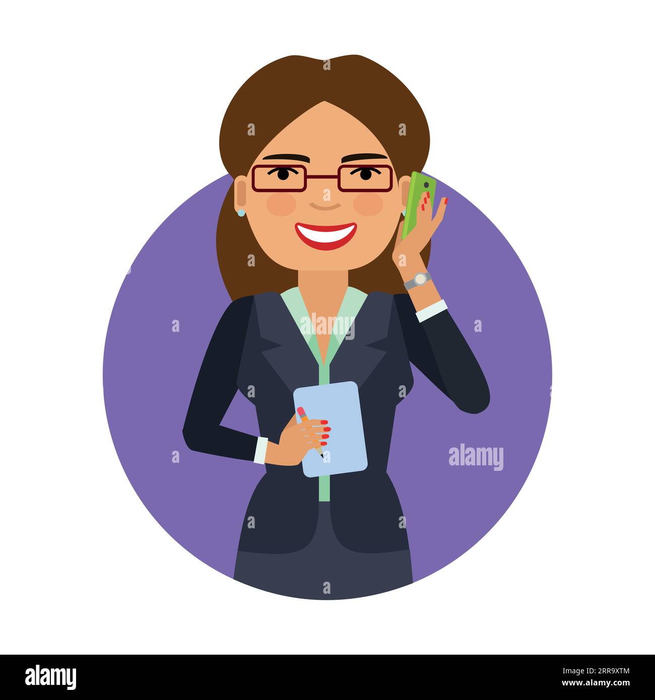 Neat woman Cut Out Stock Images & Pictures - Alamy