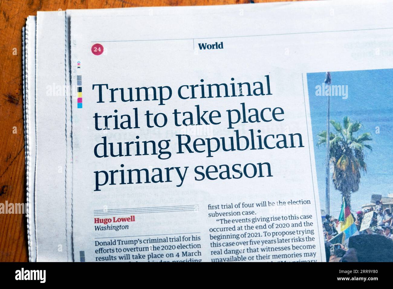 Donald 'Trump criminal trial to take place during Republican primary ...