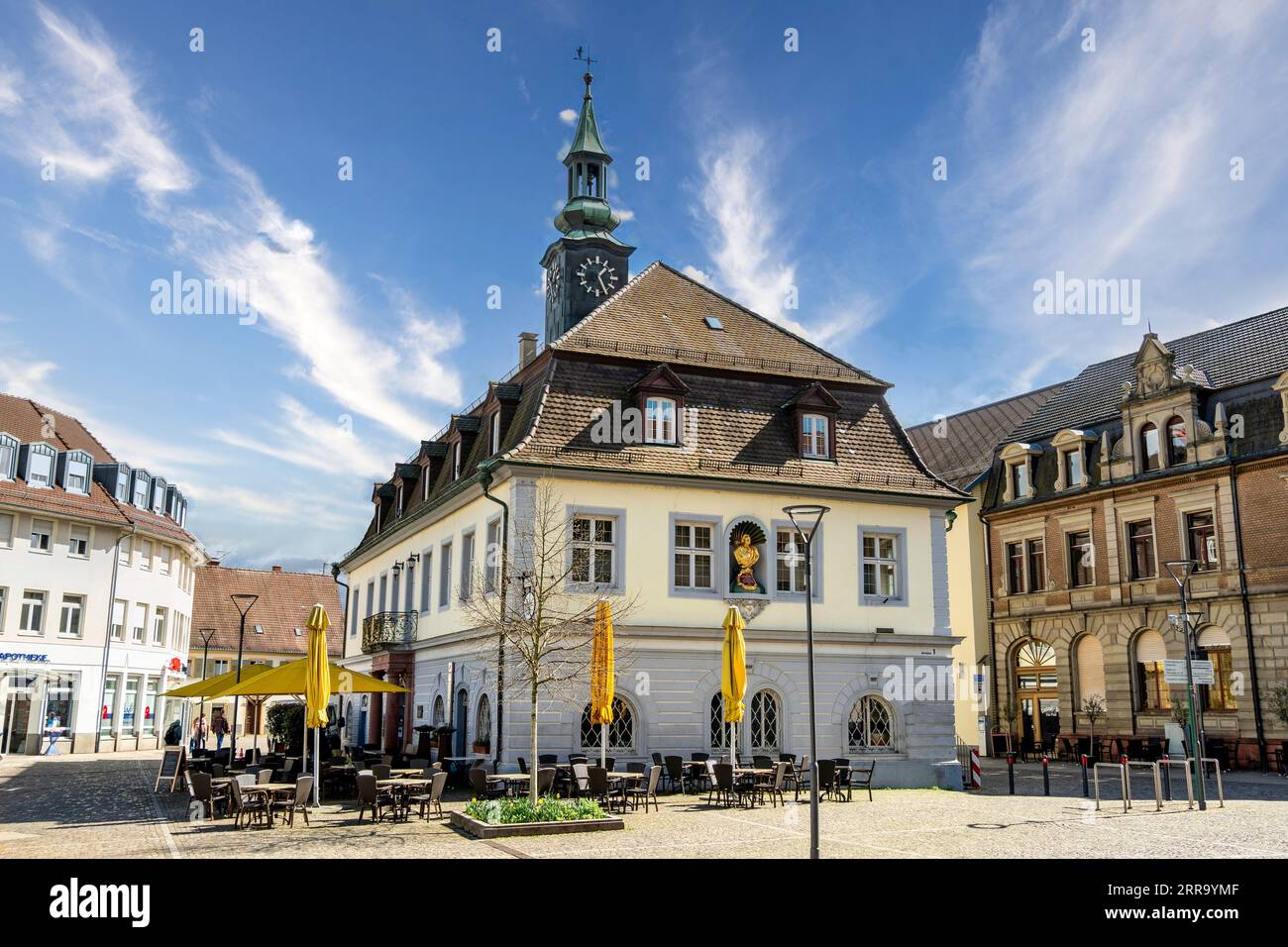 City Hall in Emmendingen on a sunny day Stock Photo - Alamy