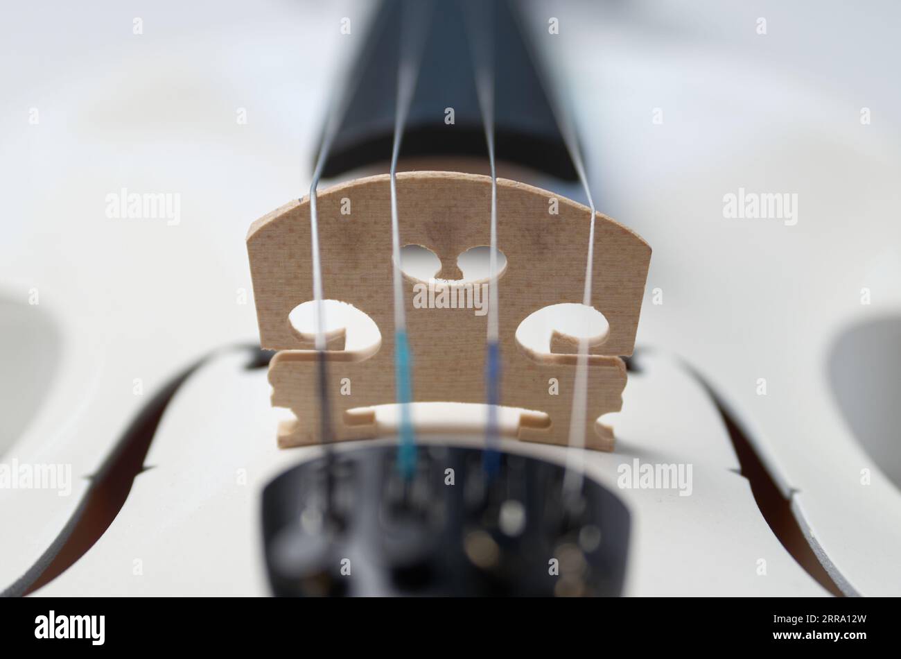 Close up violin bridge strings hi-res stock photography and images - Alamy