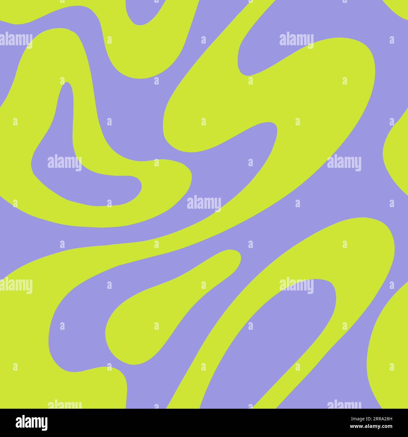1970 psychedelic trippy y2k seamless pattern with groovy wave. Modern ...