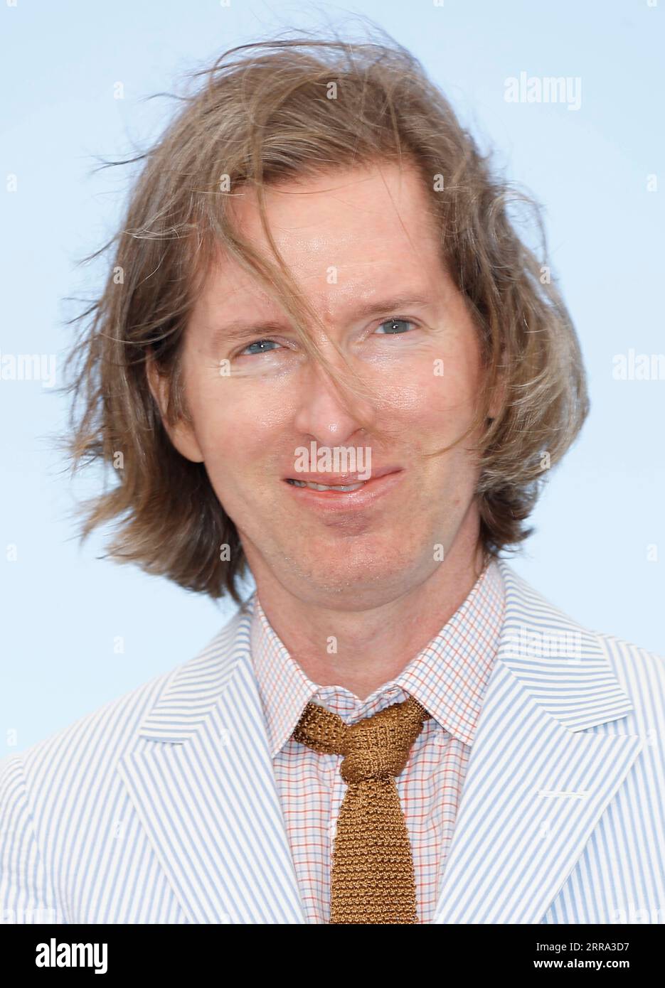 210713 -- CANNES, July 13, 2021 -- Director Wes Anderson poses during ...