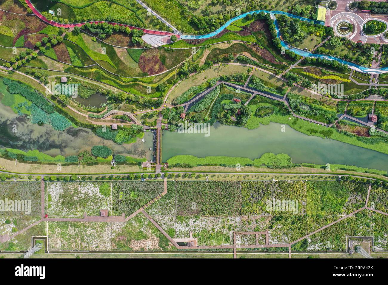 210715 -- NANNING, July 15, 2021 -- Aerial photo taken on July 11, 2021 ...