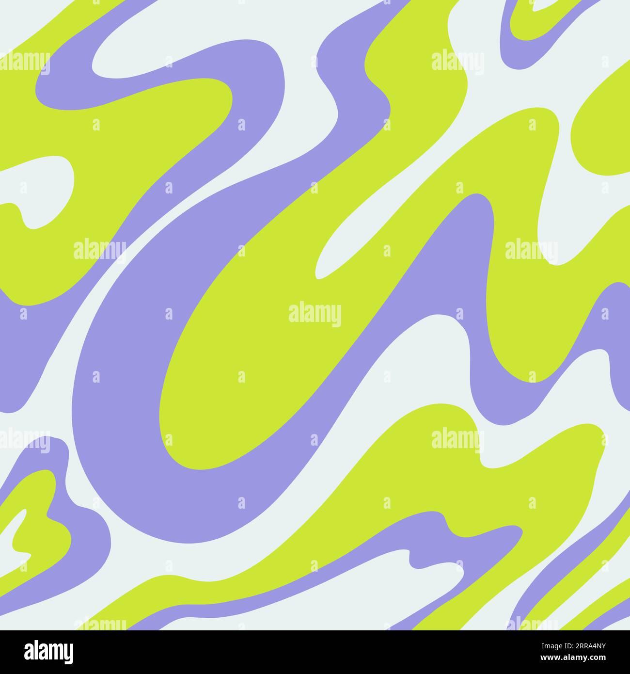 1970 psychedelic trippy y2k seamless pattern with groovy wave. Modern ...