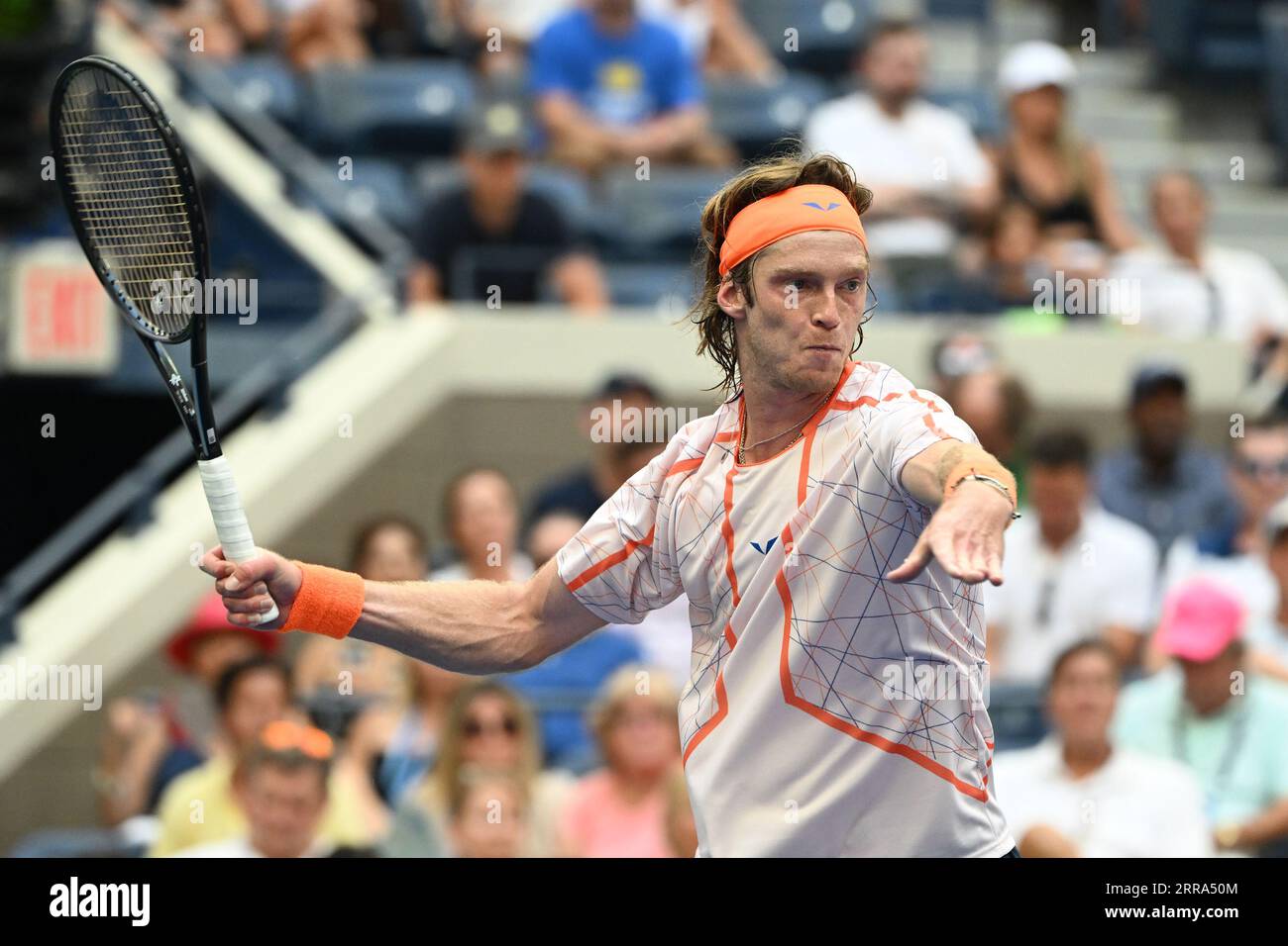 Flushing NY, USA. 06th Sep, 2023. **NO NY NEWSPAPERS** Daniil Medvedev ...