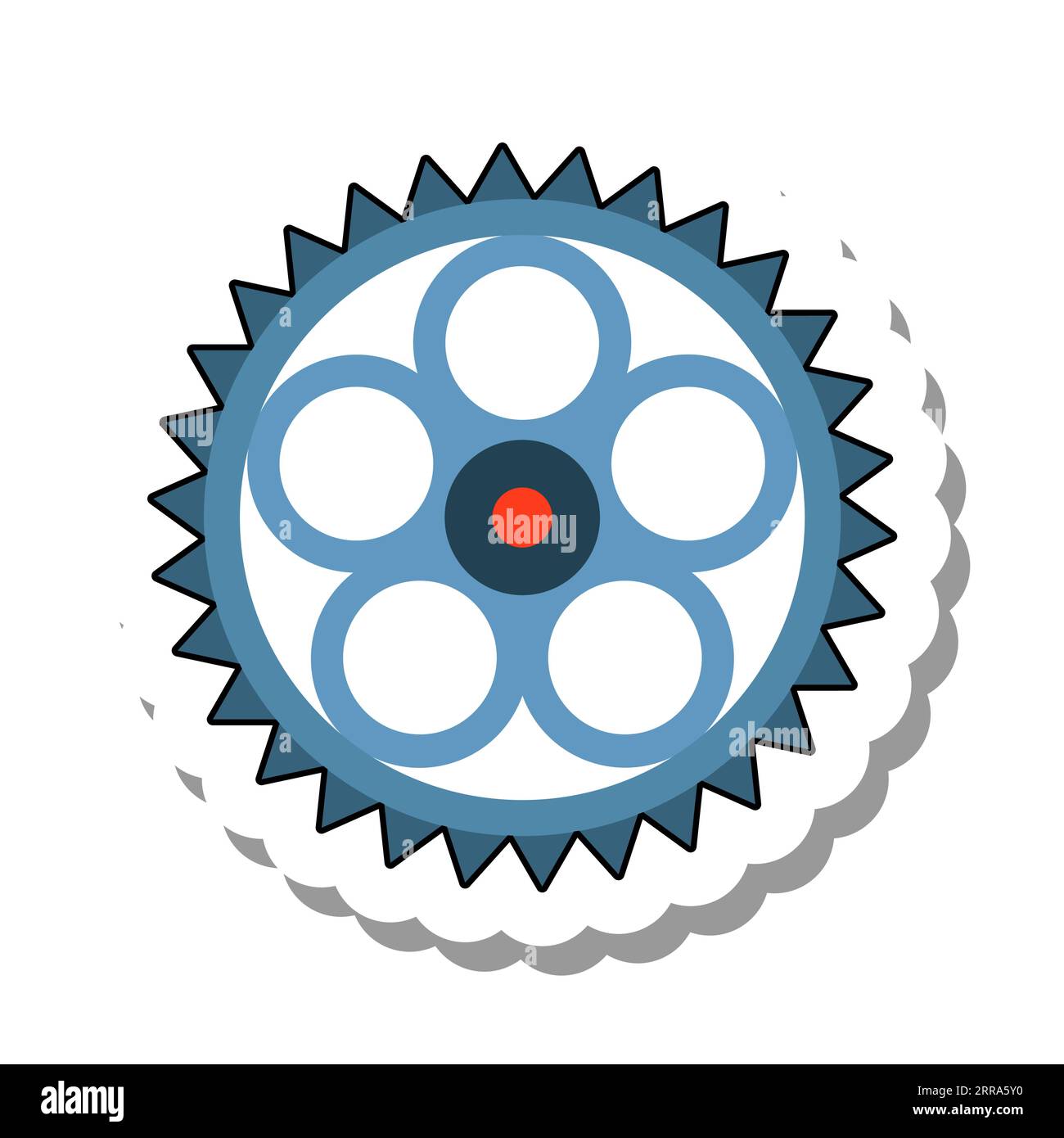 Mechanism spinning Stock Vector Images - Alamy