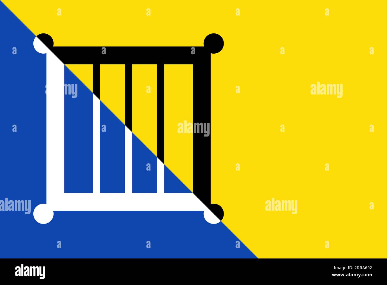 Flag of De Bilt Municipality (Utrecht province, Kingdom of the ...