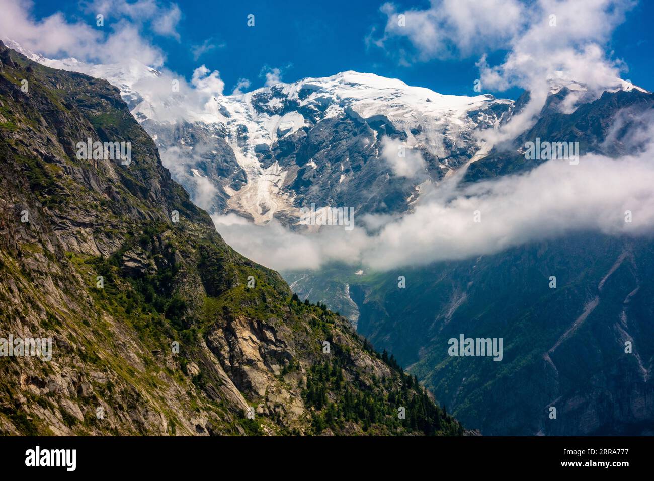 Kinner Kailash Range: Glacial mountain peaks in the Greater Himalayas ...