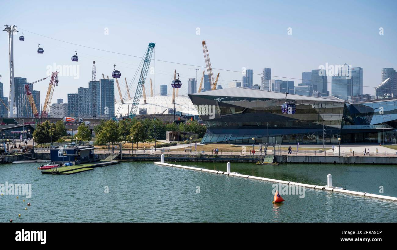 London, UK. 7 September 2023. UK Weather – A general view of the IFS ...