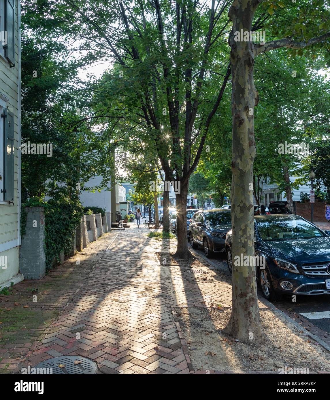 Traditional Architecture in Georgetown Washington DC USA Stock Photo ...