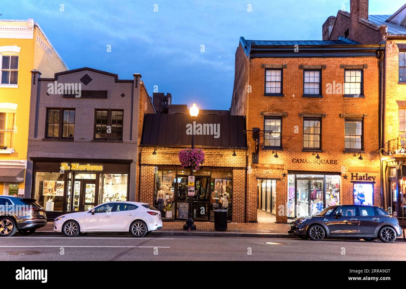 Victorian architecture building buildings georgetown hi-res stock ...