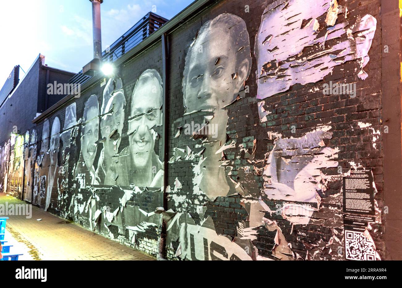 Graffiti in Georgetown Washington DC USA Stock Photo - Alamy