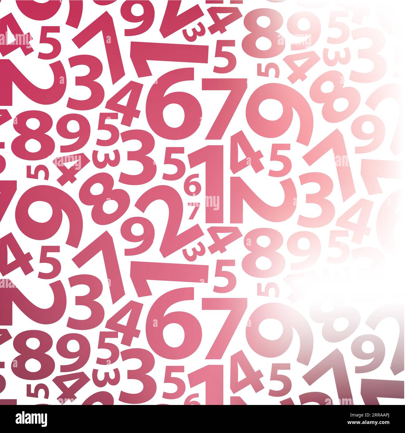 Two digit numbers Stock Vector Images - Alamy