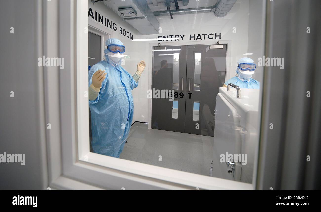 GENERIC STOCK... Staff work inside the AstraZeneca Laboratory in ...