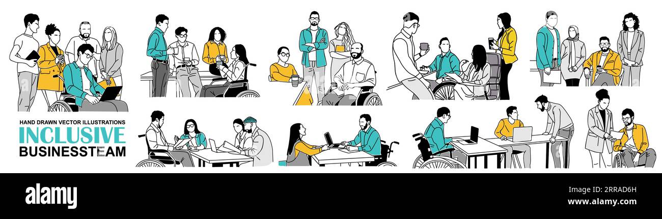 Inclusive advertising Stock Vector Images - Alamy